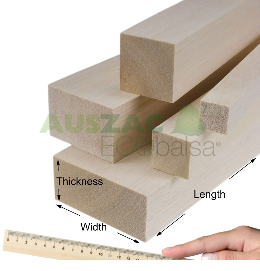 Balsa Wood Timber Blocks